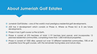 Jumeriah Golf Estates | PPT | Free Download