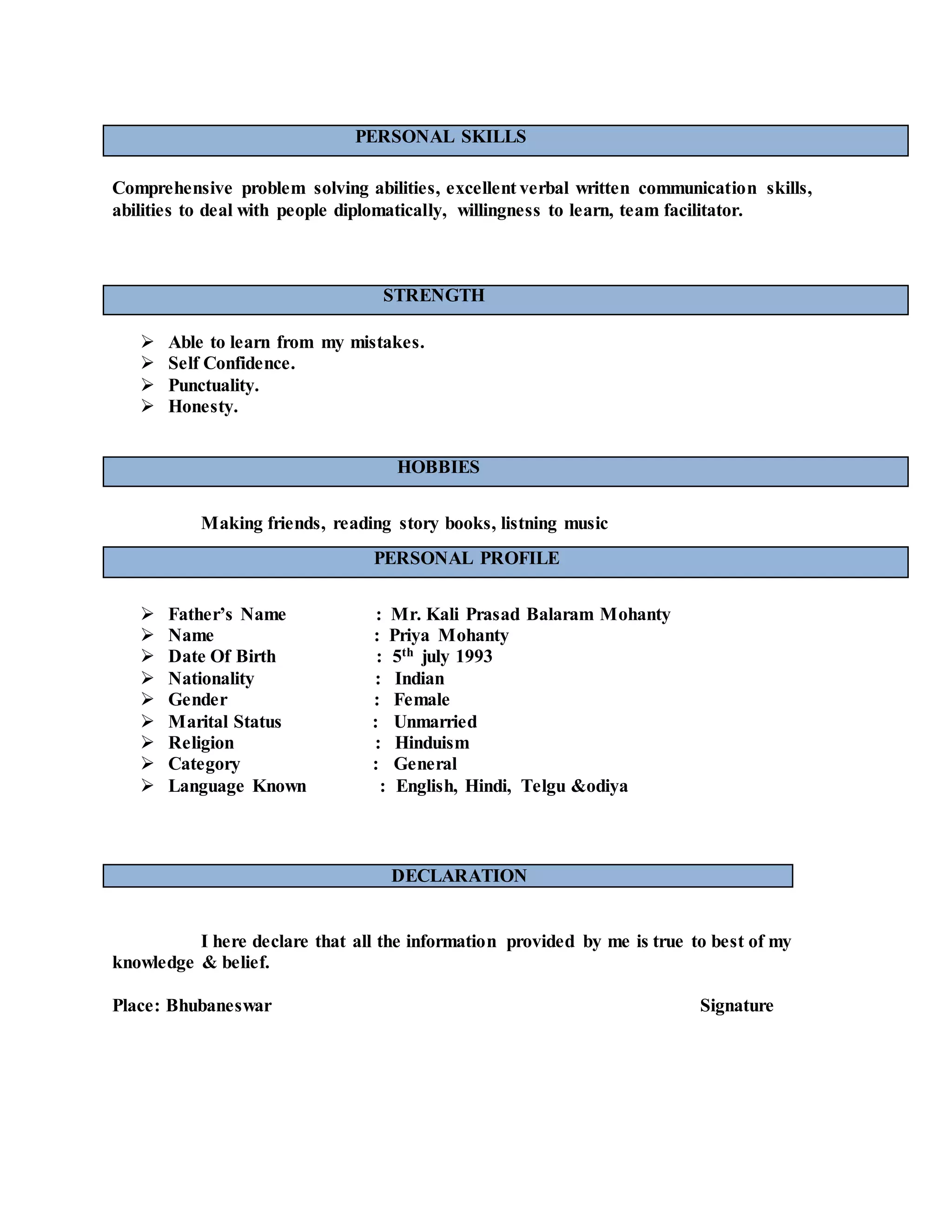 resume2 | PDF