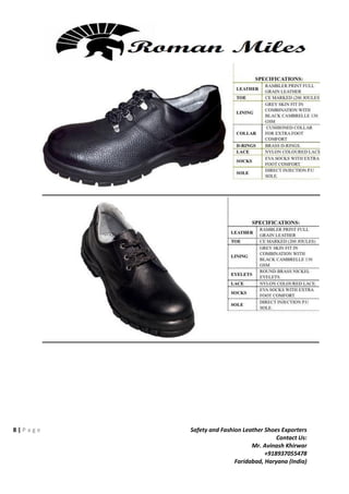 Safety Shoes | PDF
