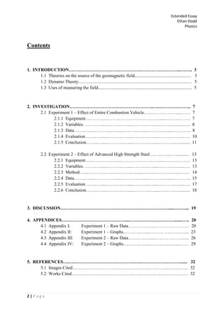 Extended Essay | PDF
