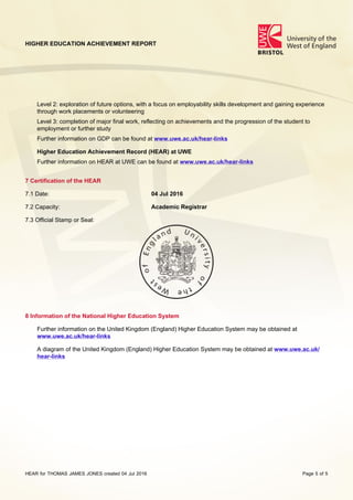 hear eng bsc | PDF | Undergraduate Education | College Education