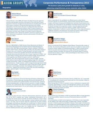 Corporate Performance Transparency Sep2015 | PDF | Business Expos ...