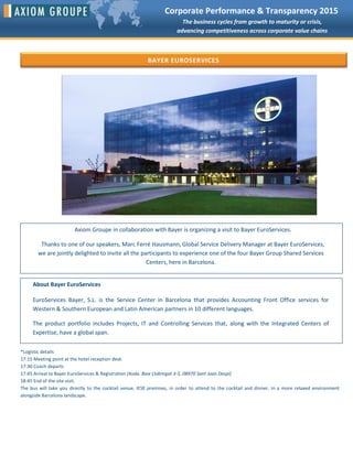 Corporate Performance Transparency Sep2015 | PDF | Business Expos ...