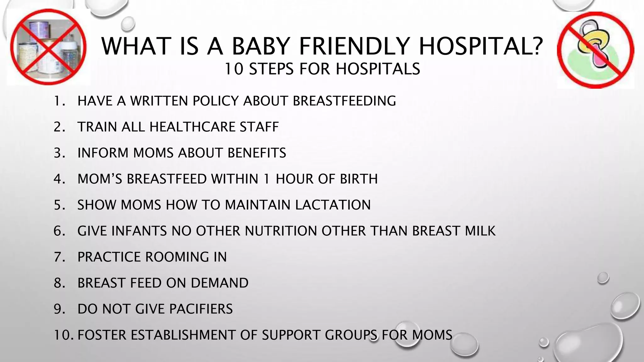 baby friendly presentation | PPTX