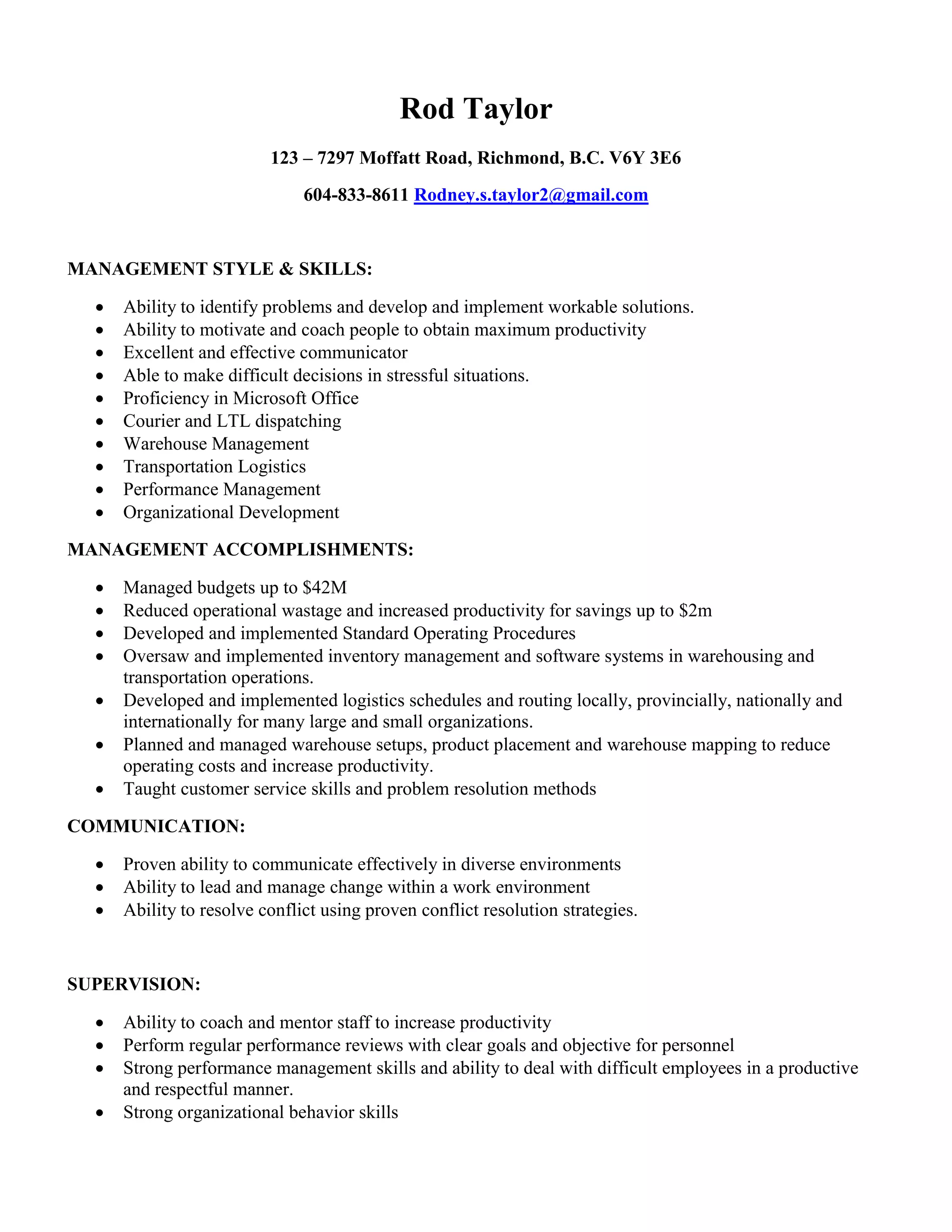 Resume RST | PDF