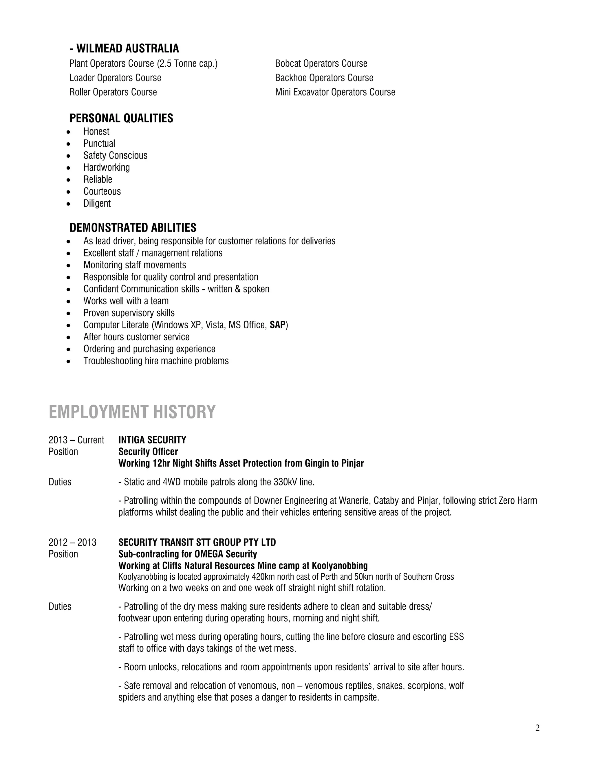 Robert Lorenzi CV 2015 (1) | PDF