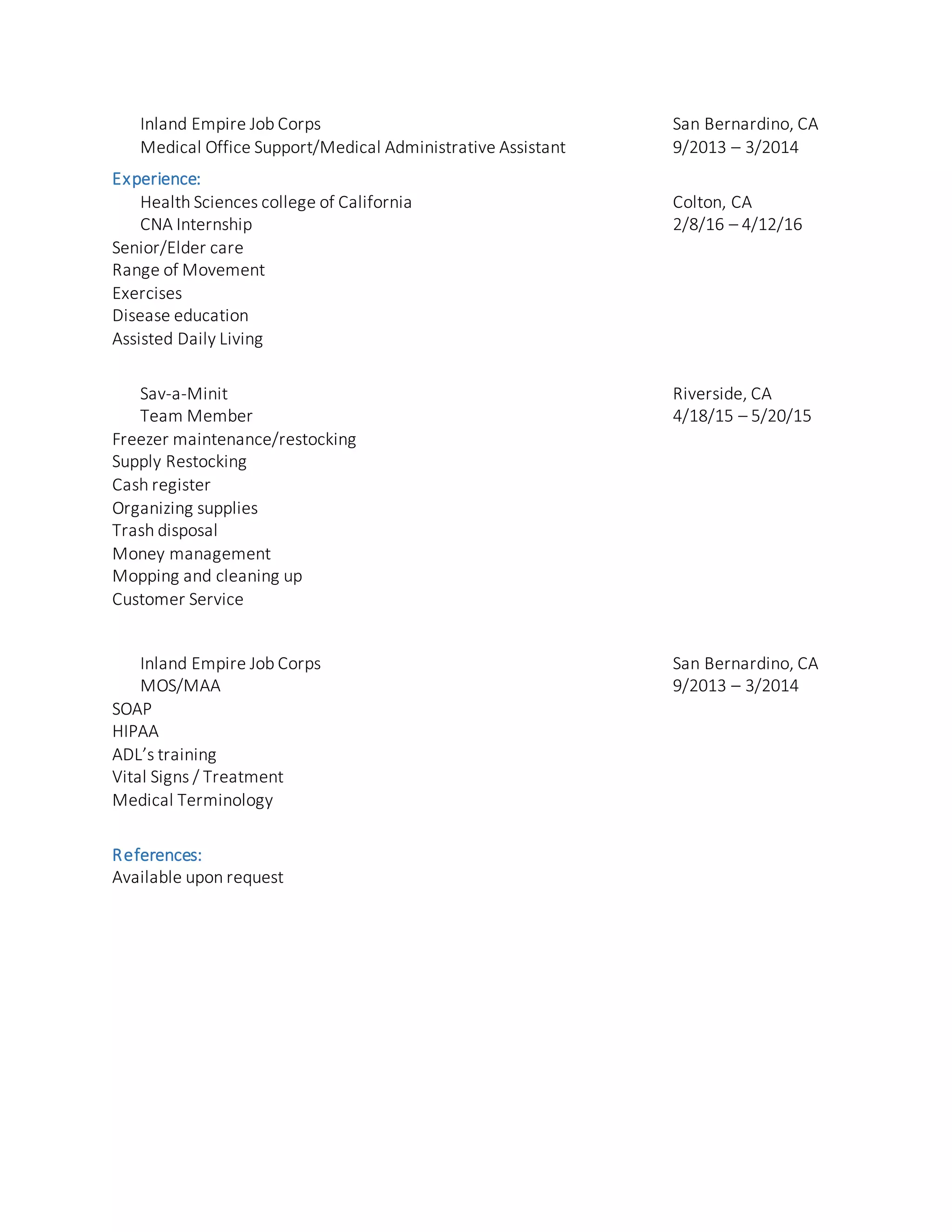 Resume | PDF