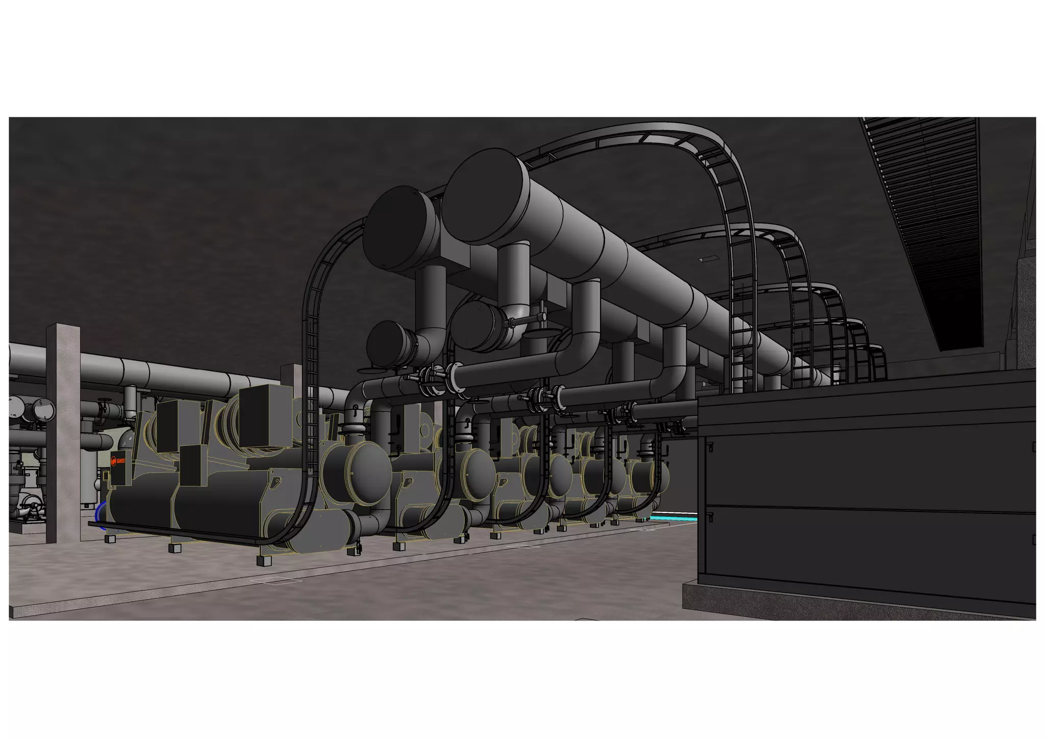 Chiller Plant Room Layout Inner View1 | PDF