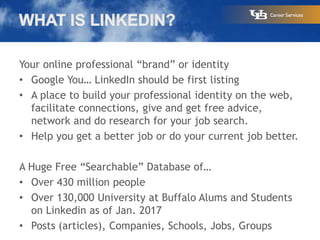 Using Linkedin as a Career Success Tool | PPT