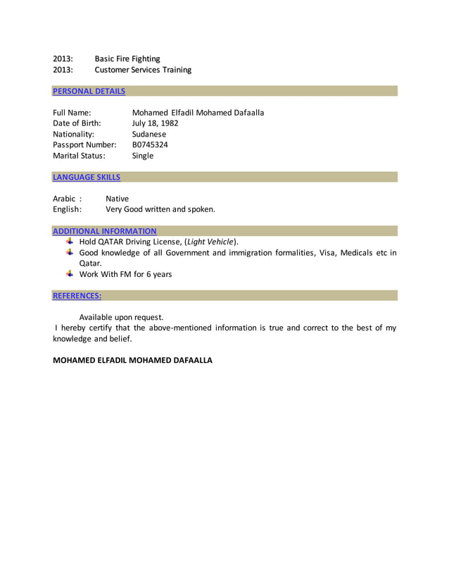 MOHAMED cv | DOCX | Business Accounting & Finance | Business