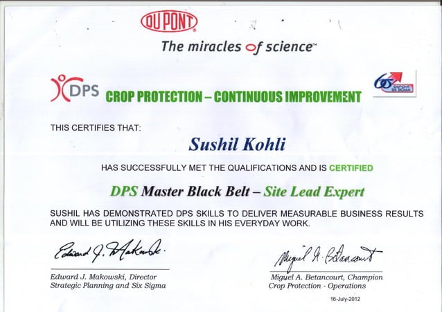 8 mbb Certificate | PDF