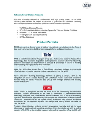 GCSS COMPANY PROFILE | PDF