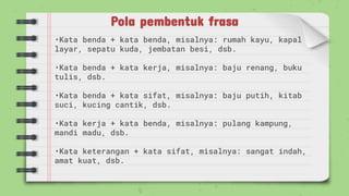 2_BAB 2 FRASA 11 SMA JENIS DAN CARA PENGGUNAAN FRASA | PDF