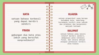 2_BAB 2 FRASA 11 SMA JENIS DAN CARA PENGGUNAAN FRASA | PDF