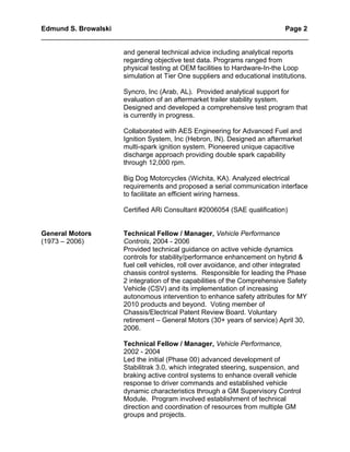 Browalski CV 25MY15 | PDF