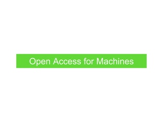 Barend Mons - Open Science ≠ Open Access Articles | PPT
