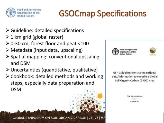 Global Soil Organic Carbon Map | PPTX