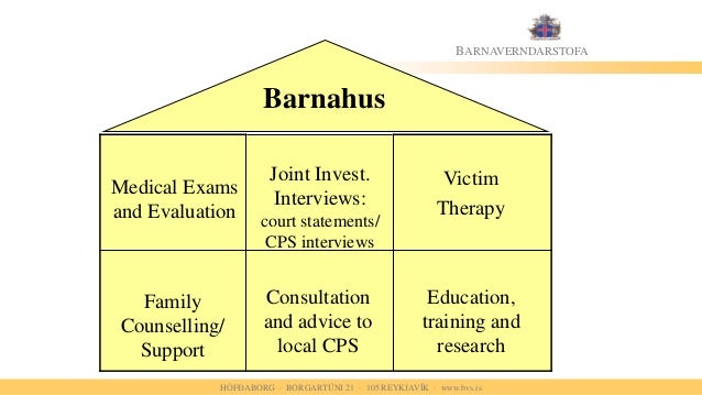 Barnahus model child friendly justice system, Iceland