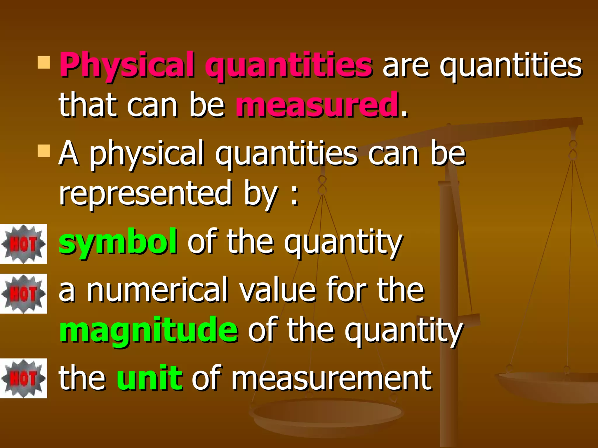 2 Base And Derived Quantities | PPT