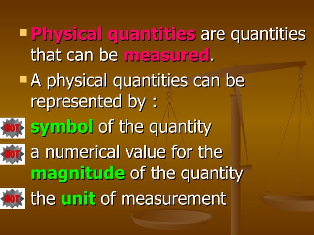 2 Base And Derived Quantities | PPT