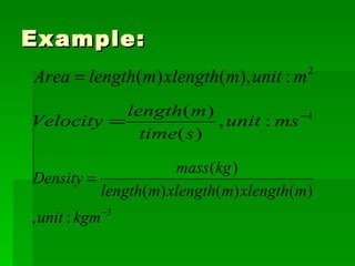 2 Base And Derived Quantities | PPT