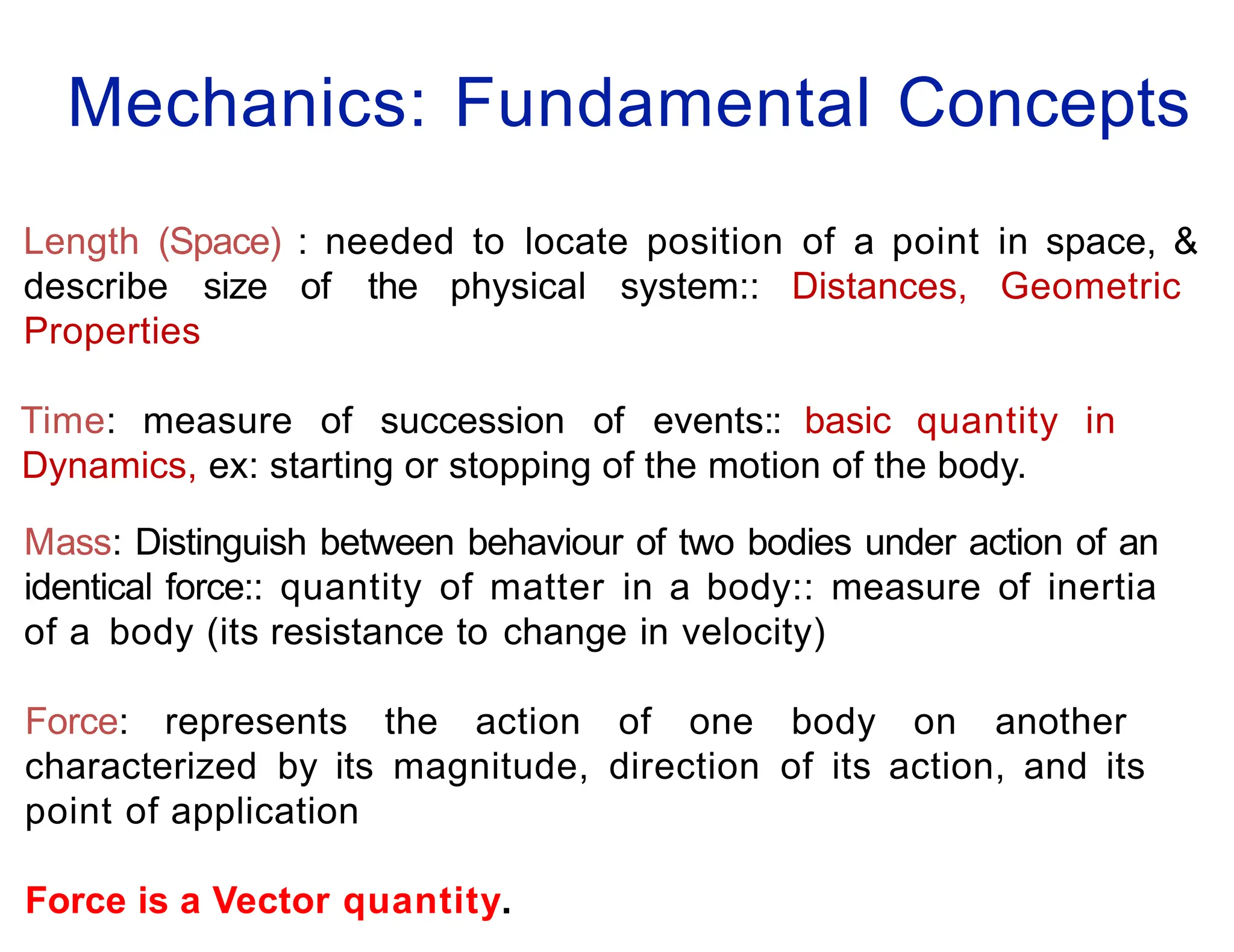 Engineering Mechanics required for btech 1sy year students | PPT | Free Download