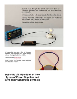 Basic Electrical Circuits Outline | DOCX