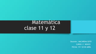 2 basico Matemática.power point llllllll | PPTX