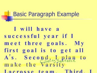 2 basic paragraph and essay review | PPT