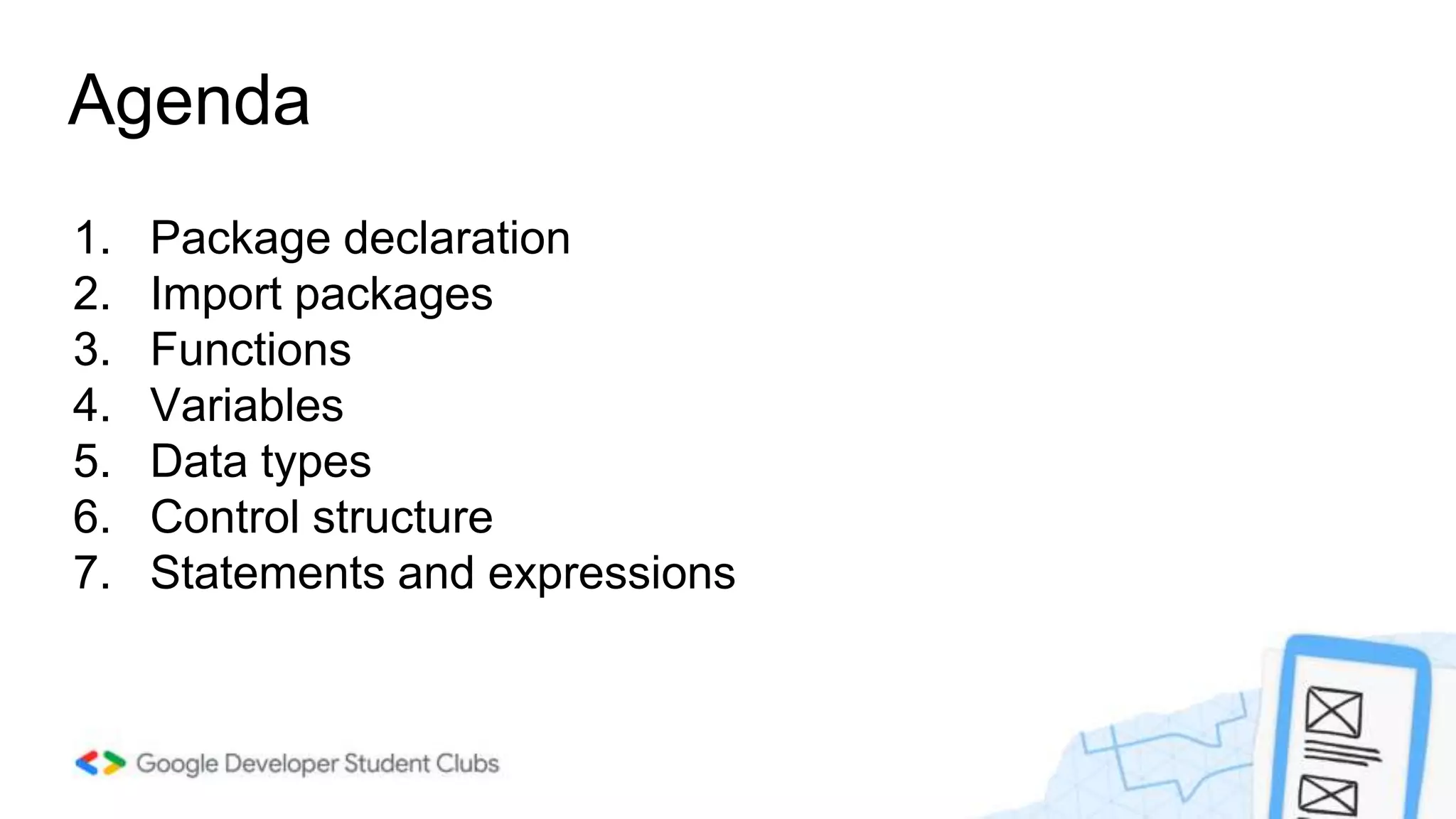 PPT Study Jam - Batch 1 Golang #2: Basics of Go Syntax and Semantics | PPT