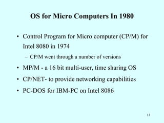 2 basics of operating systems | PPT
