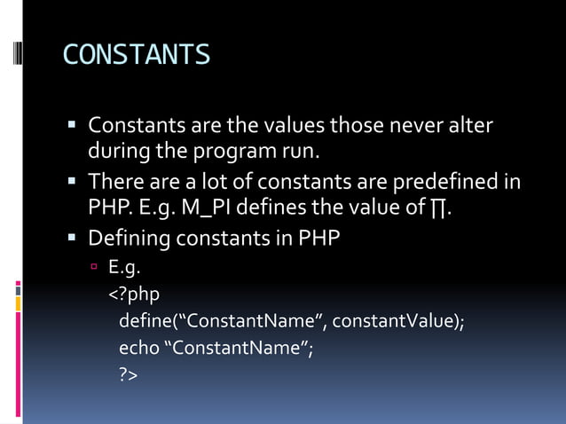 basics of php | PPT