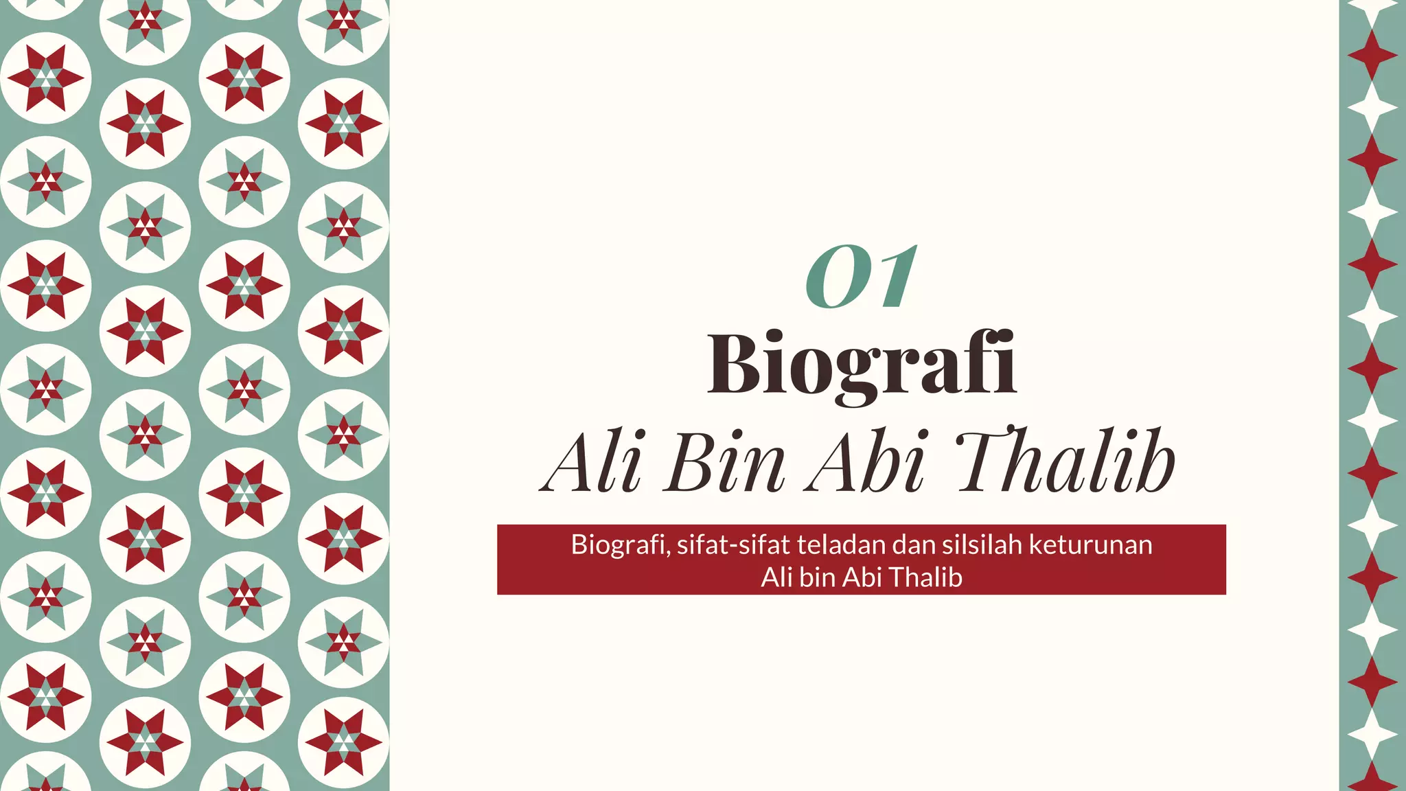 Kepemimpinan Ali bin Abi Thalib | PPTX