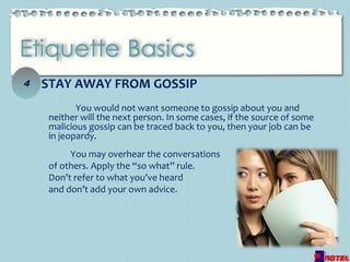 Basic Workplace Etiquett | PPT