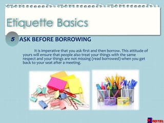 Basic Workplace Etiquett | PPT