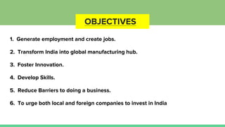 Presentation on MAKE IN INDIA- THE FUTURE. | PPTX