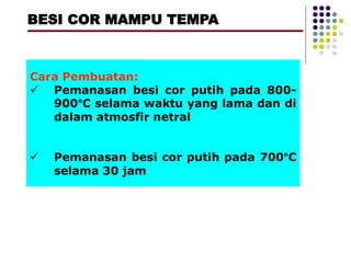 2b Besi Cor_Materi Kuliah elemen mesin semester 1PPT | PPT