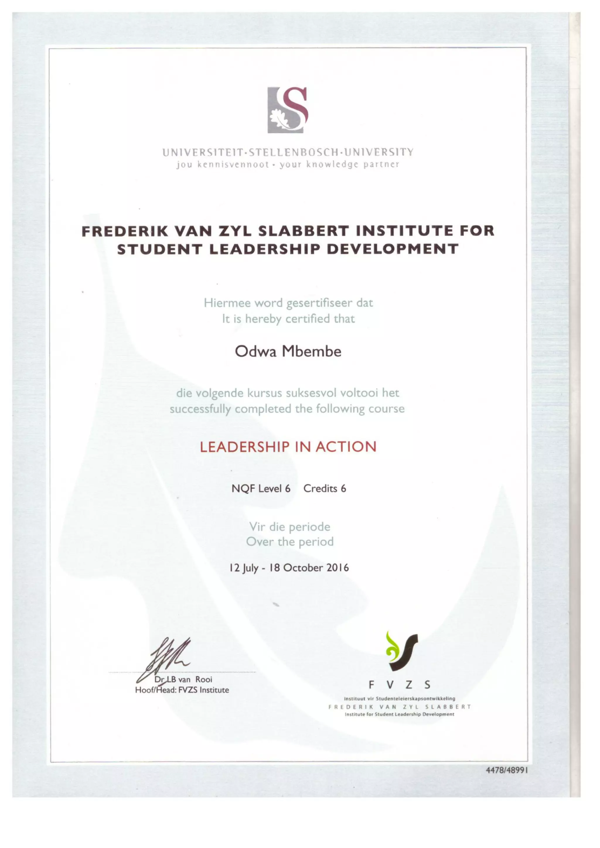 MY CERTIFICATES | PDF