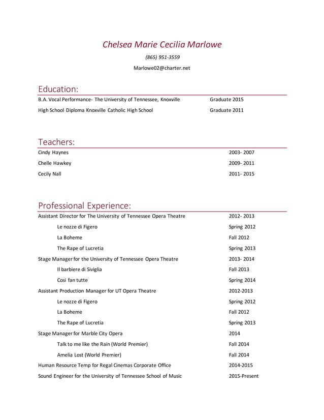 Chelsea_Marlowe_SM_Resume_2016 | PDF