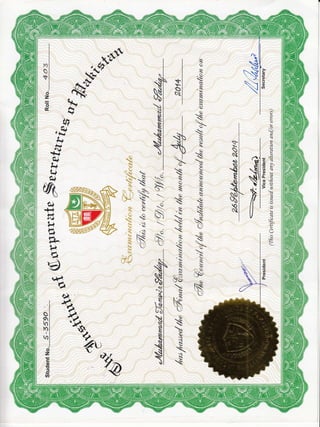 02-01Education ICSP Certificate | PDF