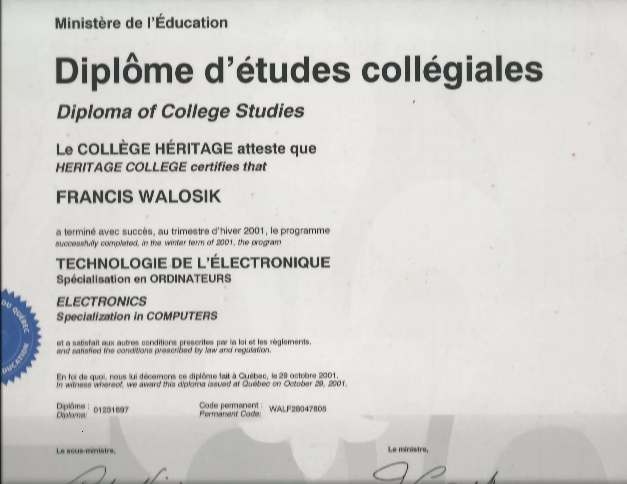 College Diploma | PDF