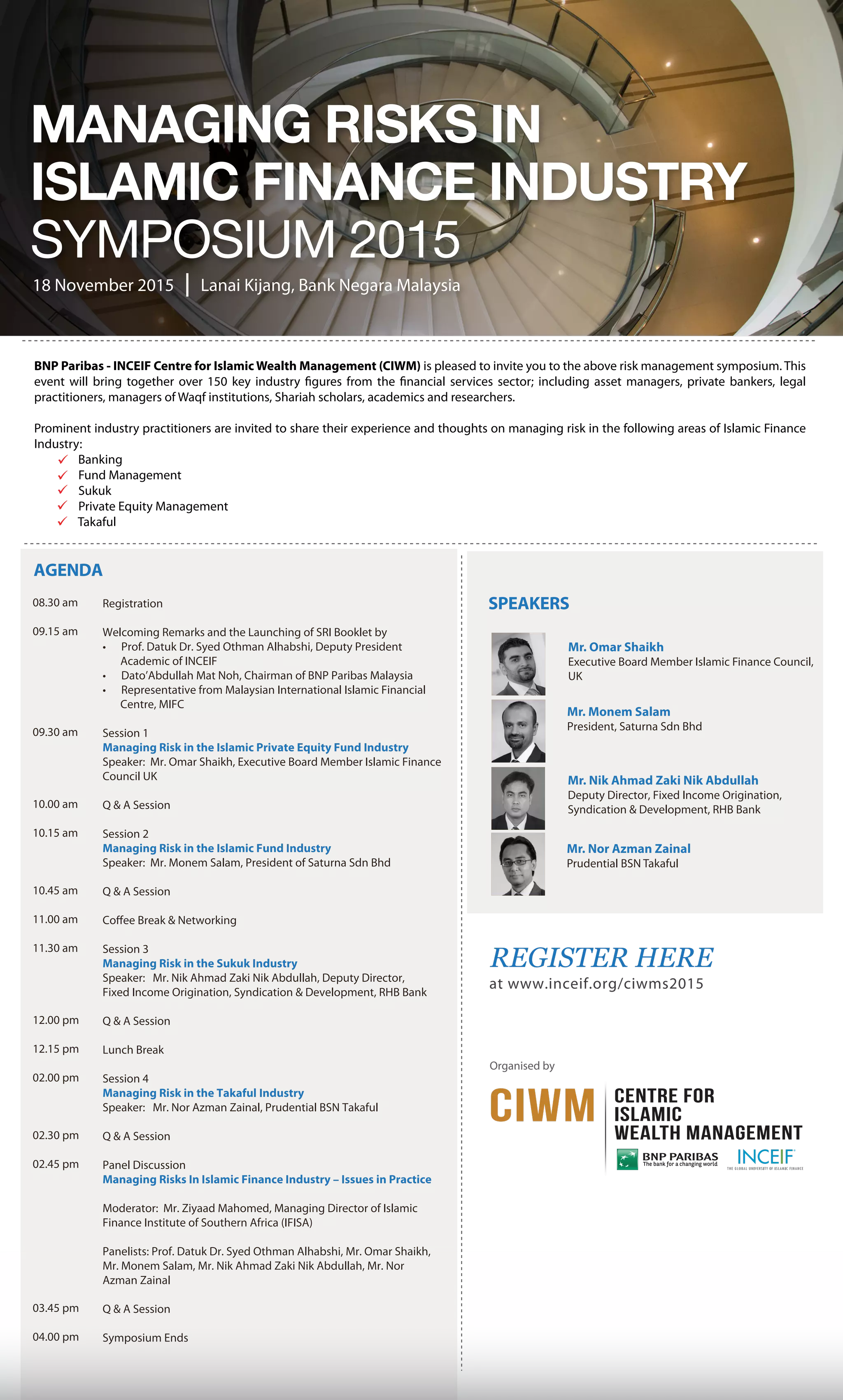 POSTER-Islamic Risk Management Symposium 2015 (3) | PDF