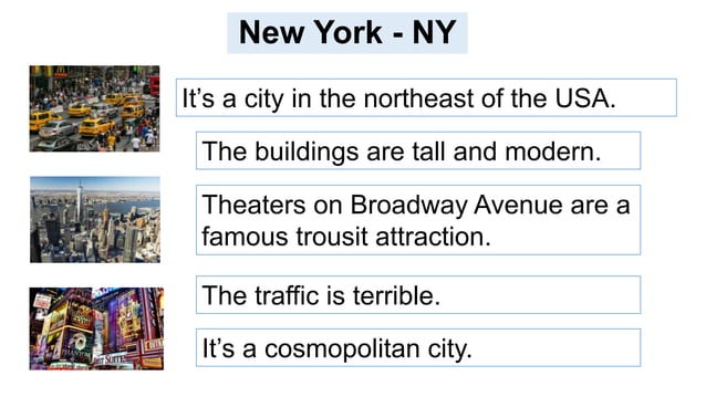 COMPARING CITIES | PPT | Free Download