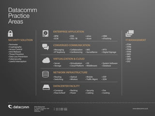 PT. Datacomm Diangraha Company Profile | PPT