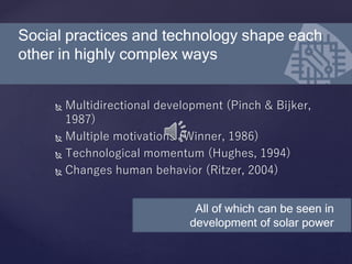 Fossil Fuels and Solar in Society | PPT