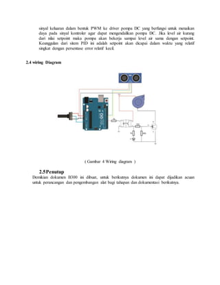 Makalah Pembuatan Water Level Control dengan metode PID 3 | DOCX