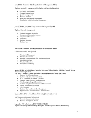 CV - Peter Odedo (PDF) | PDF