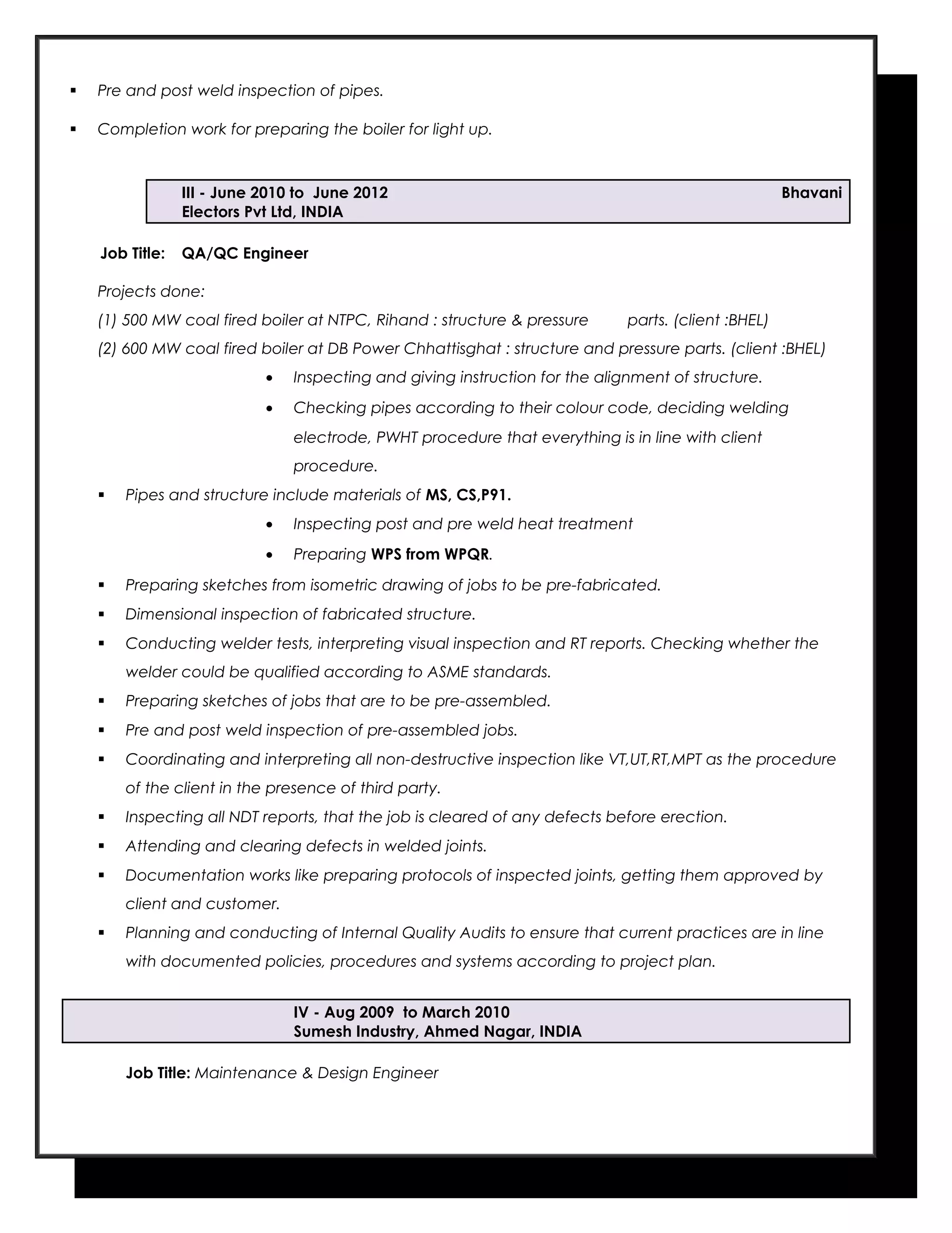 KrishnanUnni-CV | PDF