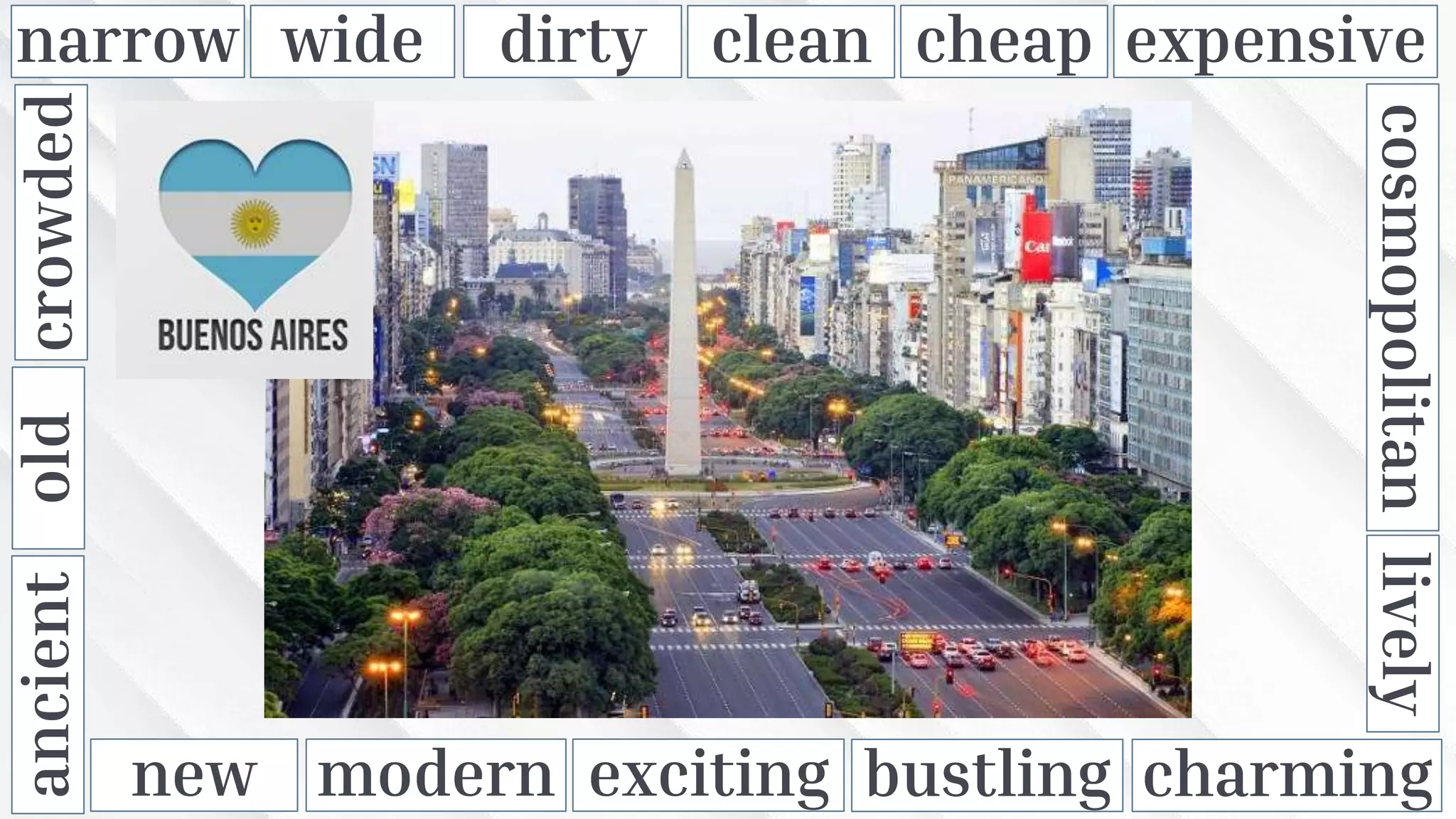 DESCRIBING CITIES - SUPERLATIVE | PPTX