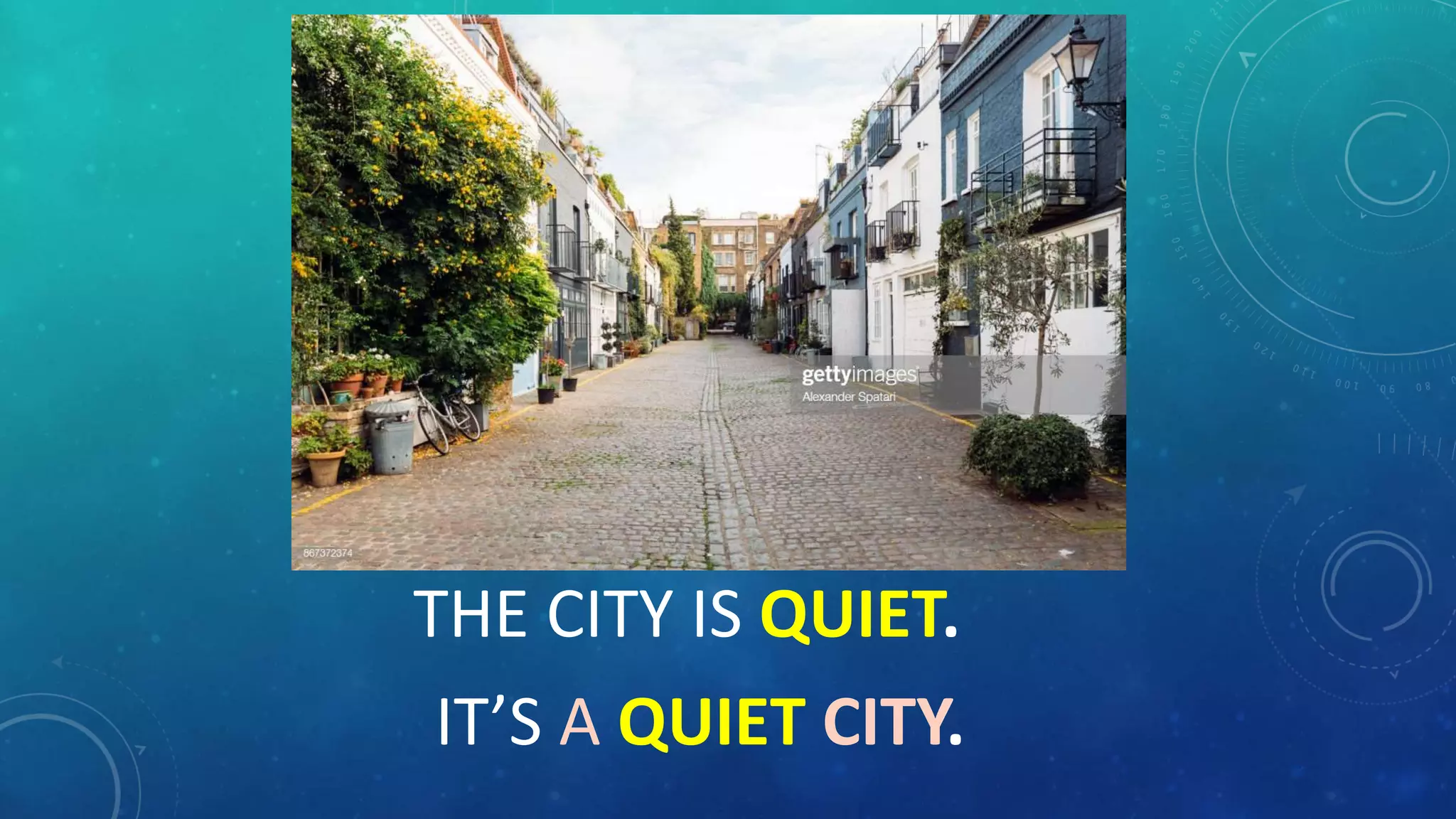 DESCRIBING CITIES - ADJECTIVES | PPTX